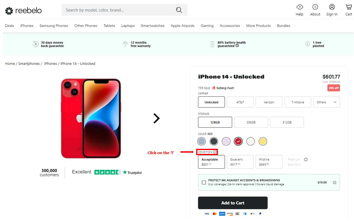 Device Conditions Definition – Reebelo United States
